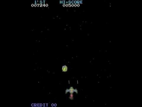 [基板テスト] Moon Cresta PCB, TAITO licensed version ムーンクレスタ タイトー版 - YouTube