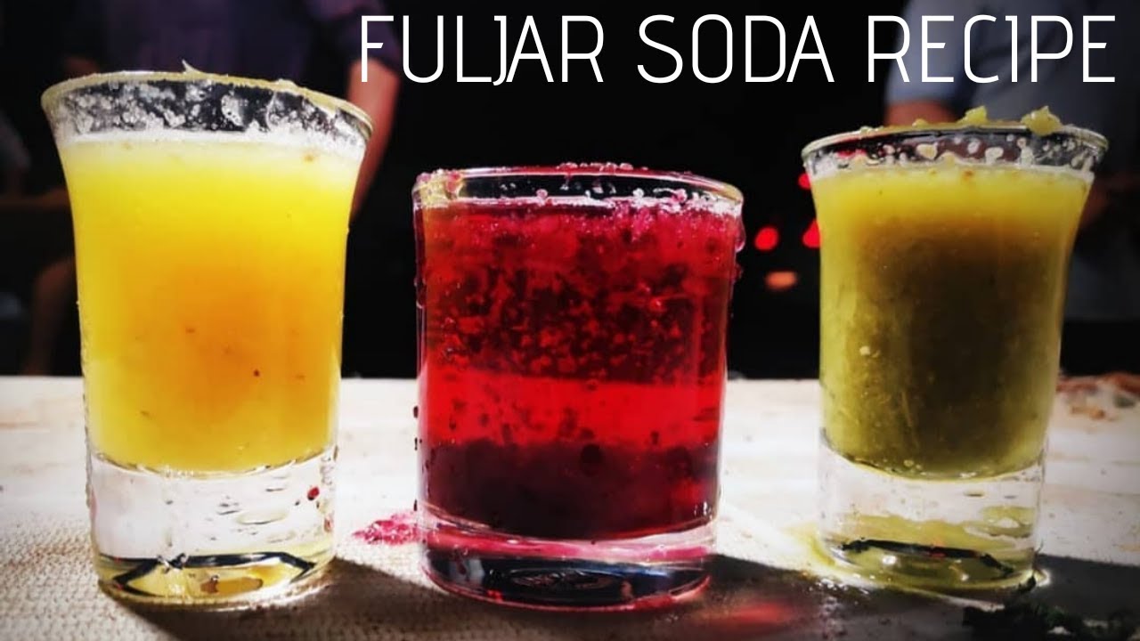Fuljar Soda Recipe / simple /Tasty / Refreshing Drink.. - YouTube