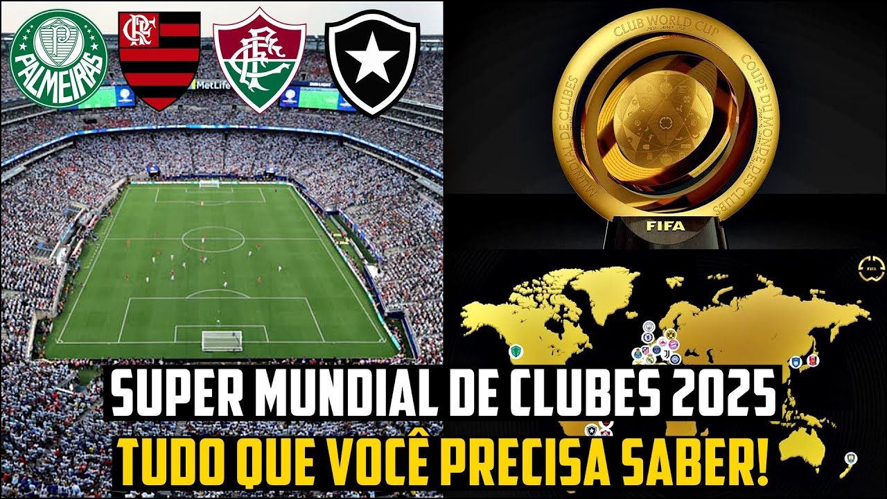 TODOS os TIMES e COMO IRÁ FUNCIONAR o SUPER MUNDIAL de CLUBES da FIFA ...