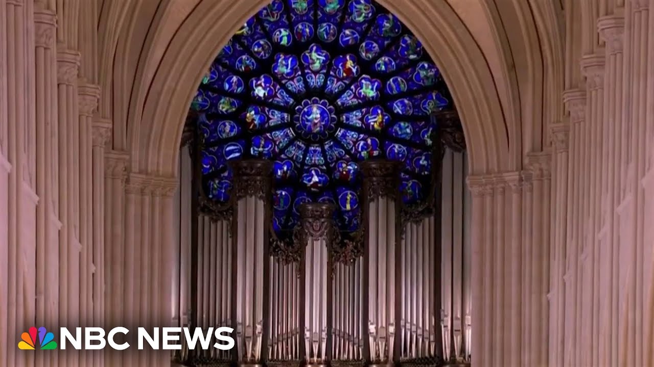 Watch: Notre Dame's organ blessed and awakened - YouTube