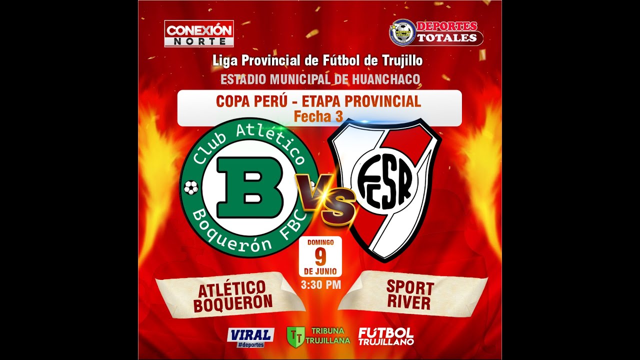 en vivo ⚽️ ATLÉTICO BOQUERÓN 🆚 SPORT RIVER - YouTube