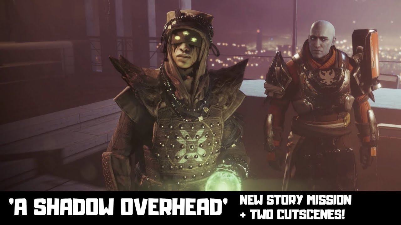 'A Shadow Overhead' Mission and 2 Cutscenes! (SPOILERS!) | Season of ...