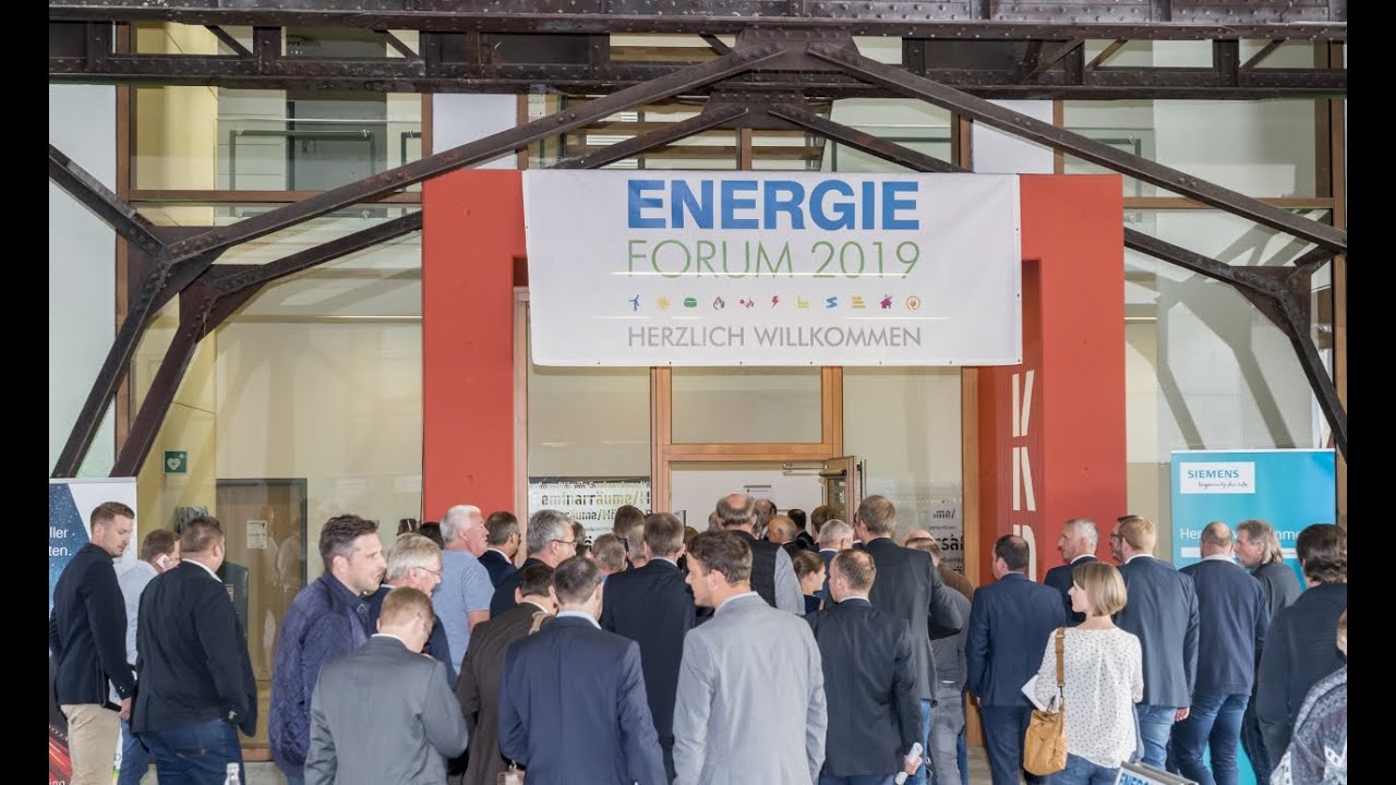 ENERGIEFORUM 2019 - Neue Impulse für die Energiewelt von Morgen - YouTube