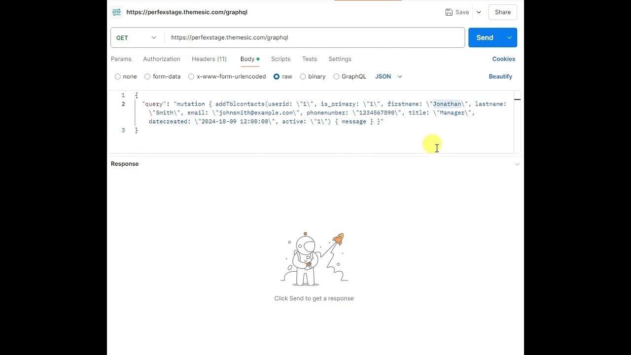 Perfex GraphQL API module for Perfex - How to add a record at a native database's table - YouTube