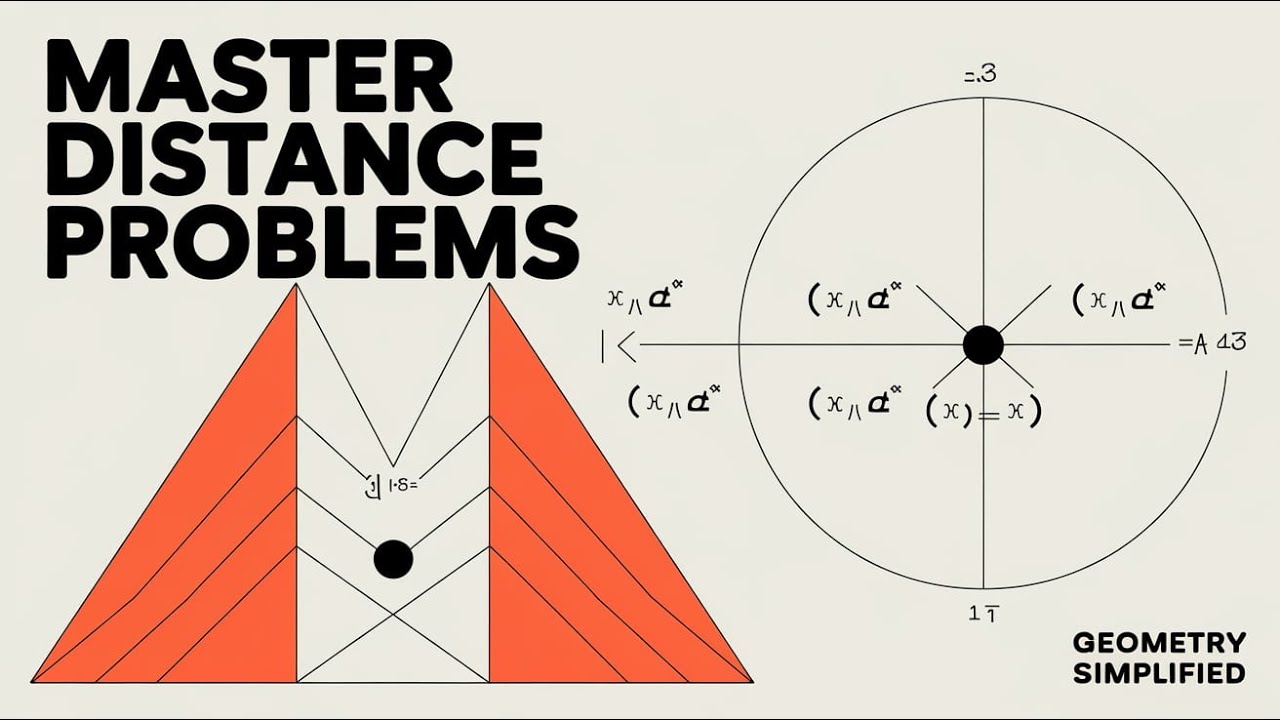 Coordinate Geometry Part 8: Straight Line Applications and Distance ...