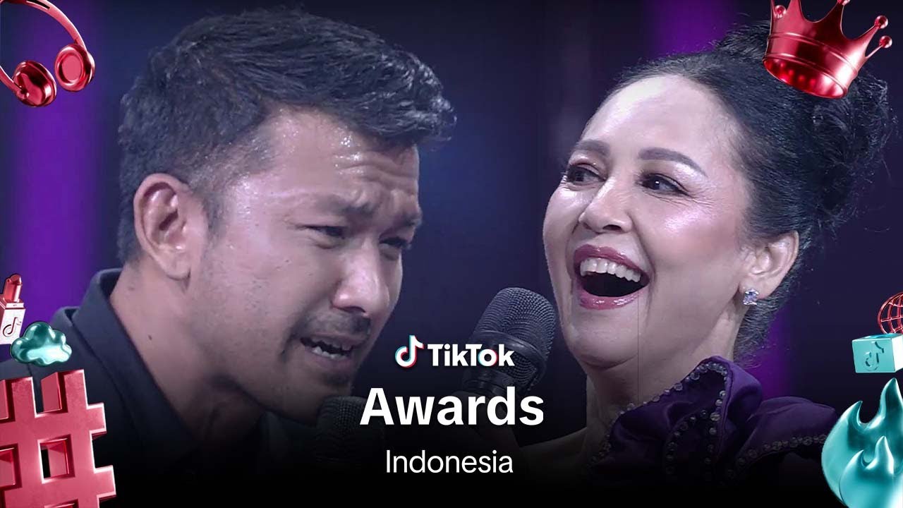 Tante Meriam Bellina Salting Dipuji Rio Dewanto | TikTok Awards Indonesia 2025 - YouTube