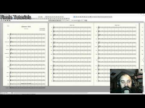 Finale Müzik Yazılımına Giriş 2 (Score Manager ile enstruman ekleme/çıkartma)