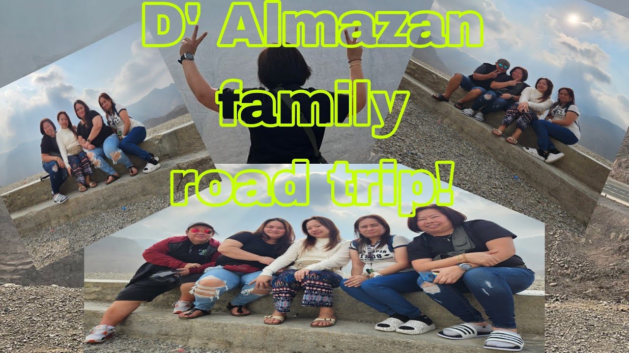 D' Almazan family road trip / Weng Almazan - YouTube
