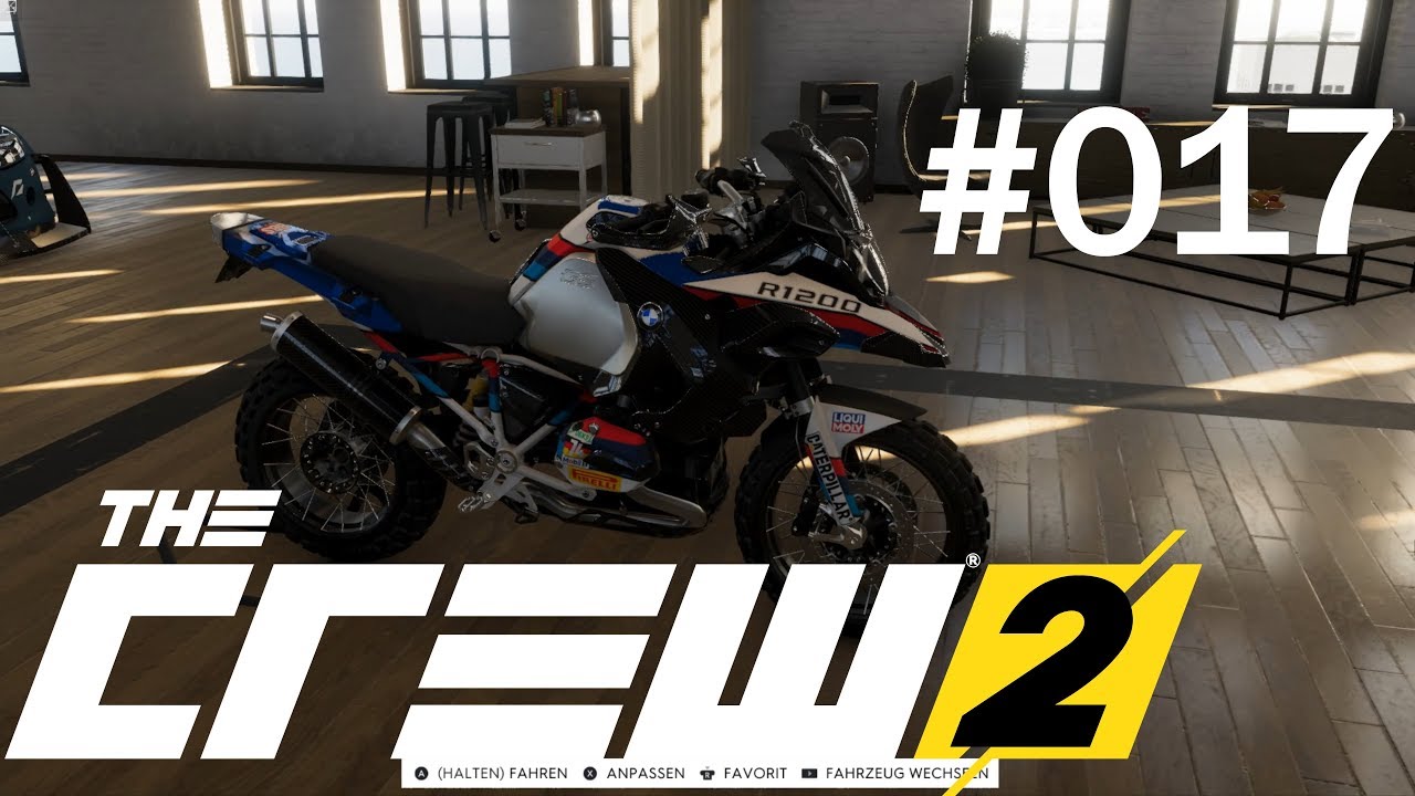 The Crew 2 - Motorrad Rally BMW R1200GS + Customizing - #017 Let's Play ...