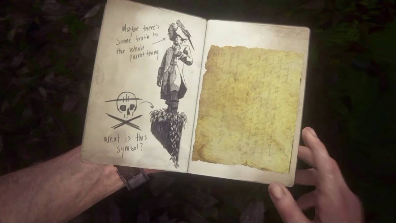 Uncharted 4 "Drakes journal" & a thank you (UPDATED) - YouTube