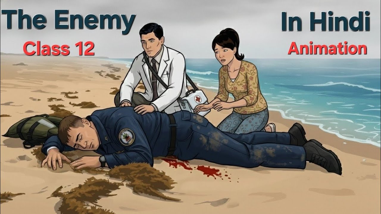 The Enemy Class 12 English || Full Explanation in Hindi || Animated ...