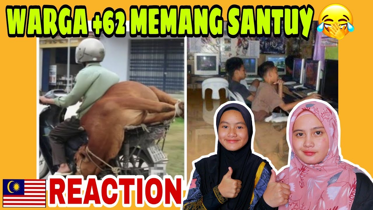 NGAKAK! BUKTI WARGA +62 DIHUNI OLEH ORANG SANTUY | MALAYSIAN🇲🇾REACTION ...