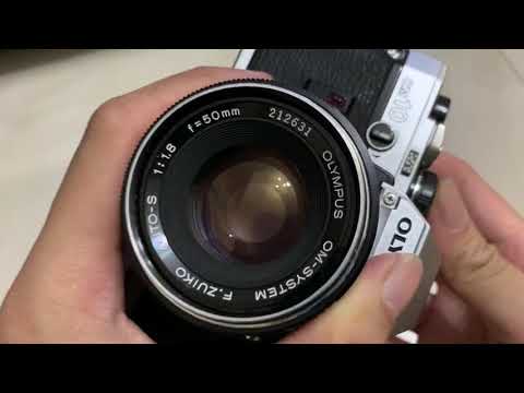 Olympus OM10 Self Timer and Battery Checker Test - YouTube