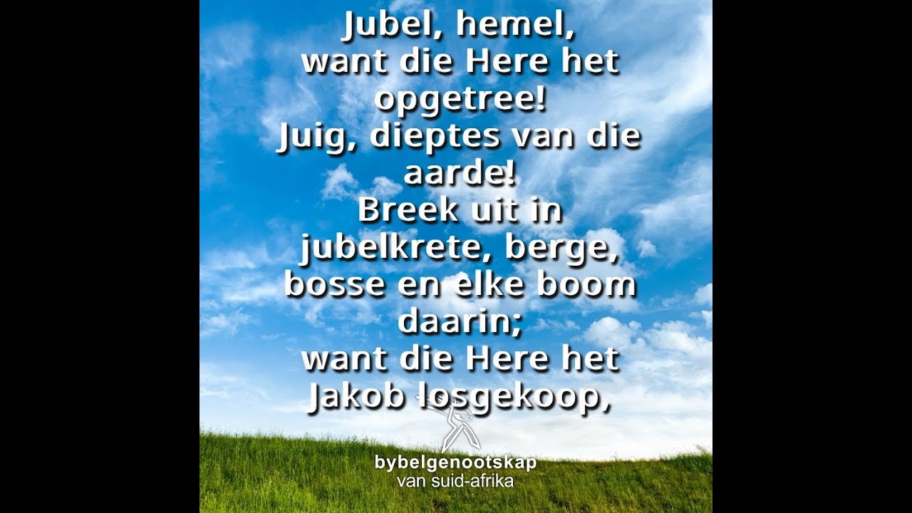 Jesaja 44:9-23 "Hartlike Entoesiasme" - YouTube