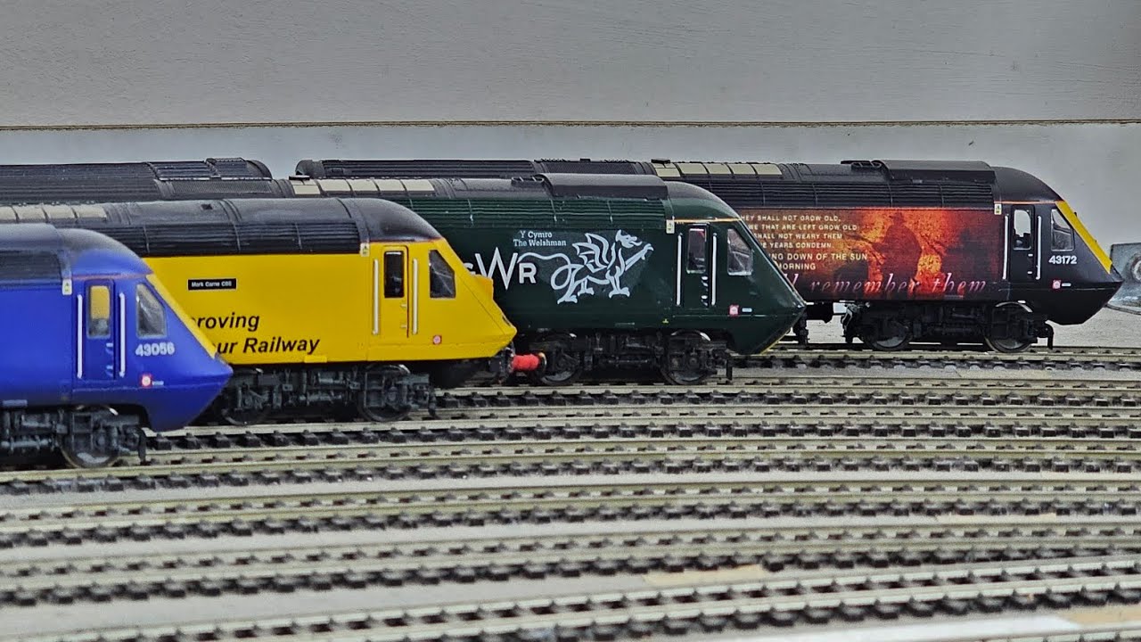 FGW/GWR HST running session on Wellbridge | Crawley Model Railway ...