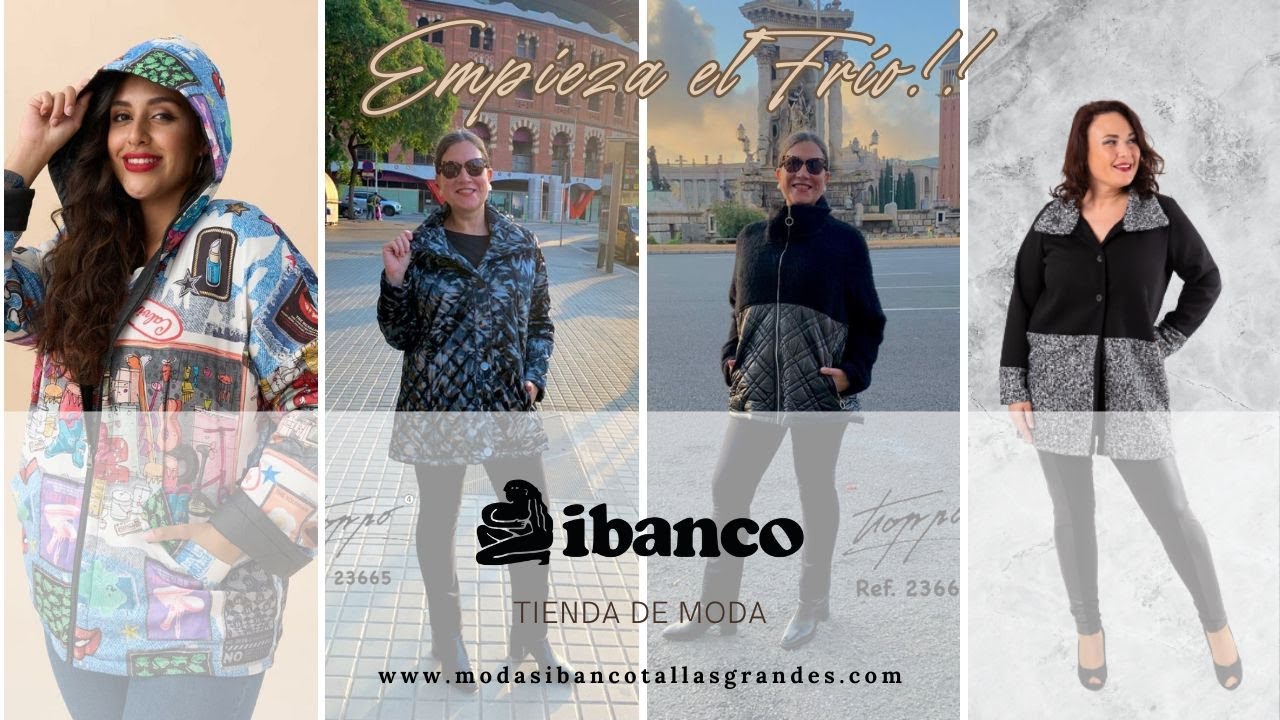 ¡EMPIEZA EL FRÍO!. IBANCO TALLAS GRANDES. - YouTube