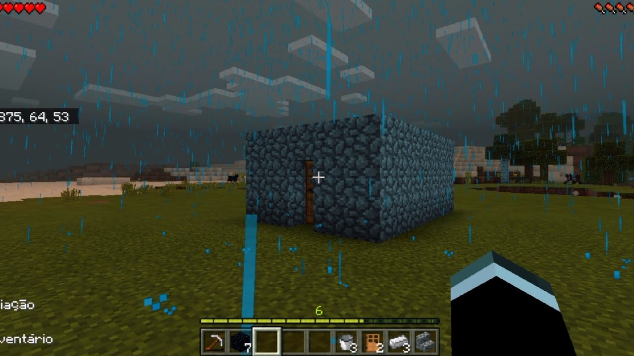Minecraft - Construindo uma farm de pedregulho - YouTube