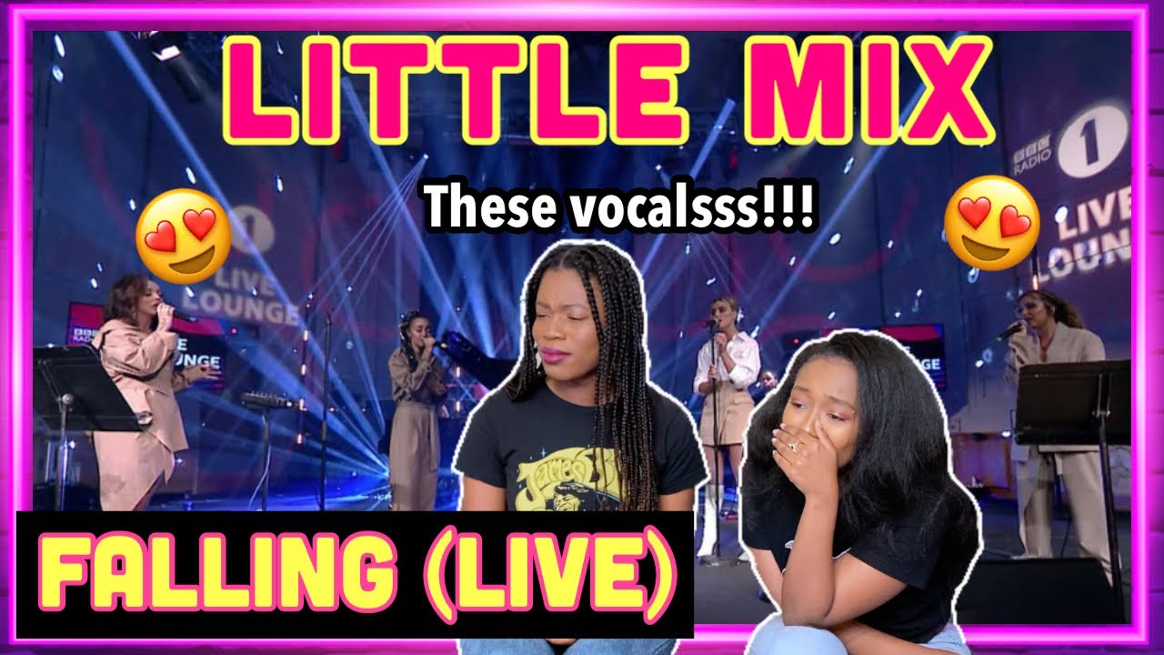 Little Mix - Falling (Harry Styles cover) in the Live Lounge REACTION ...