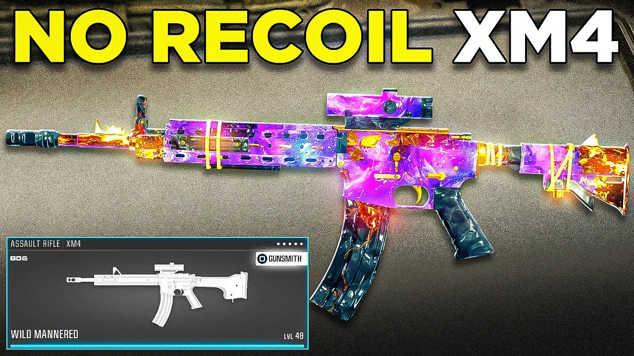 *NEW* ZERO RECOIL XM4 Loadout is BACK on REBIRTH ISLAND 😍 ( Best XM4 ...