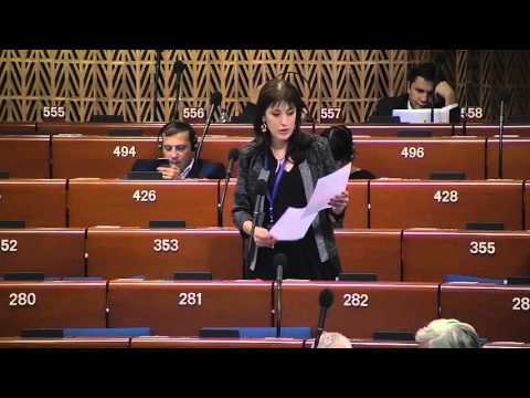 Ilham Aliyev in active xenophobic politics.  Naira Karapetyan's Speech in PACE. 01.10.2015