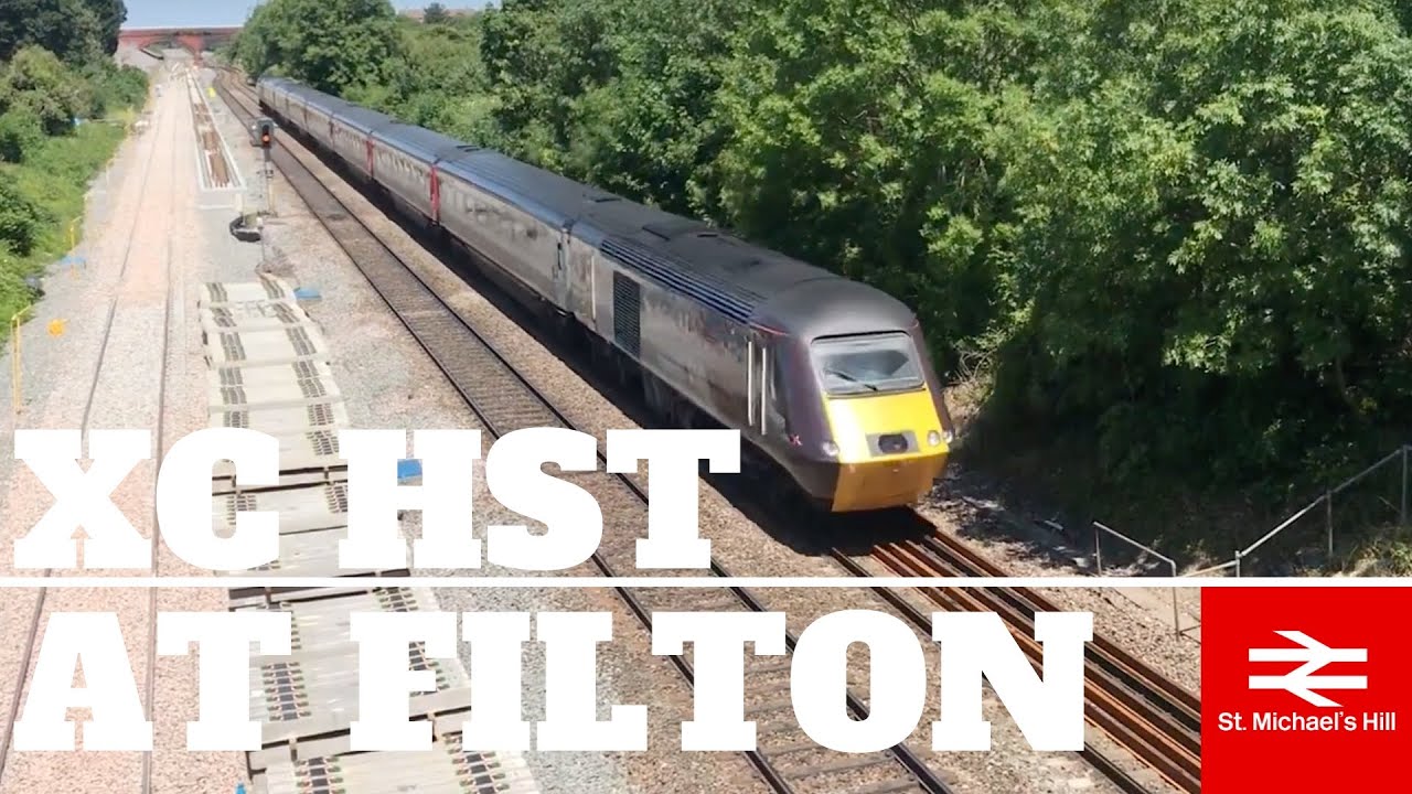 Cross Country HST no. 43321 & 43207 passes Filton - June 30th 2018 ...