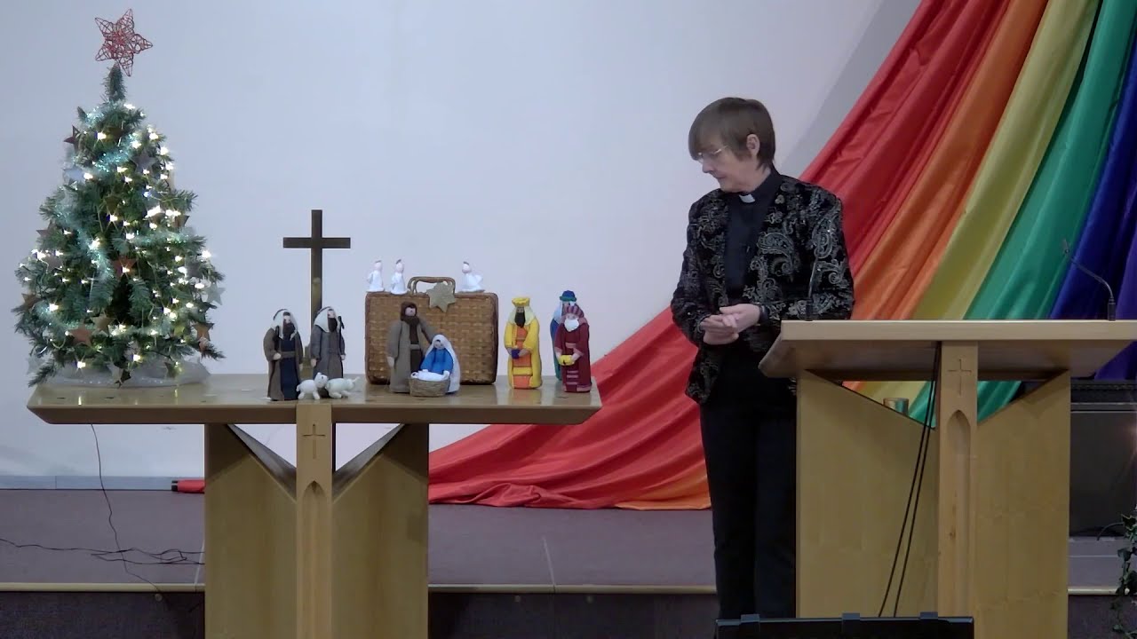 Christmas Day Rev Gill Hulme - YouTube