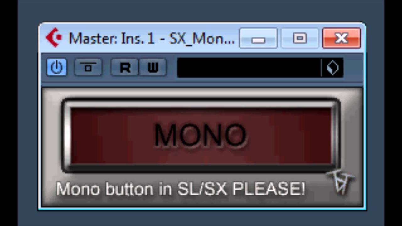 SX Mono Button by TBT Audio - YouTube
