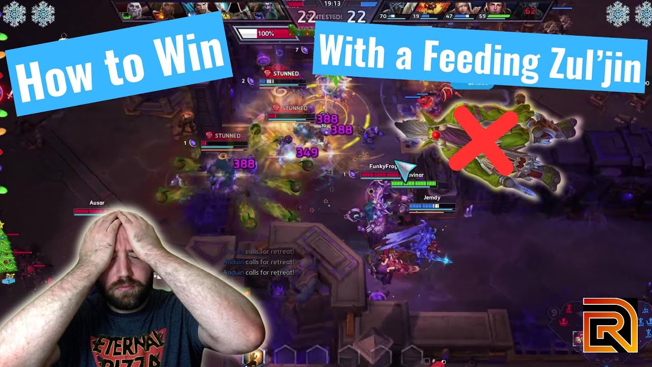 How do you win a game as Anduin with a Zul'jin that won't stop feeding ...