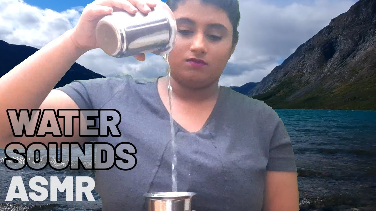 Water Sounds ASMR | Water Pouring | Water Bubbles | No Talking - YouTube