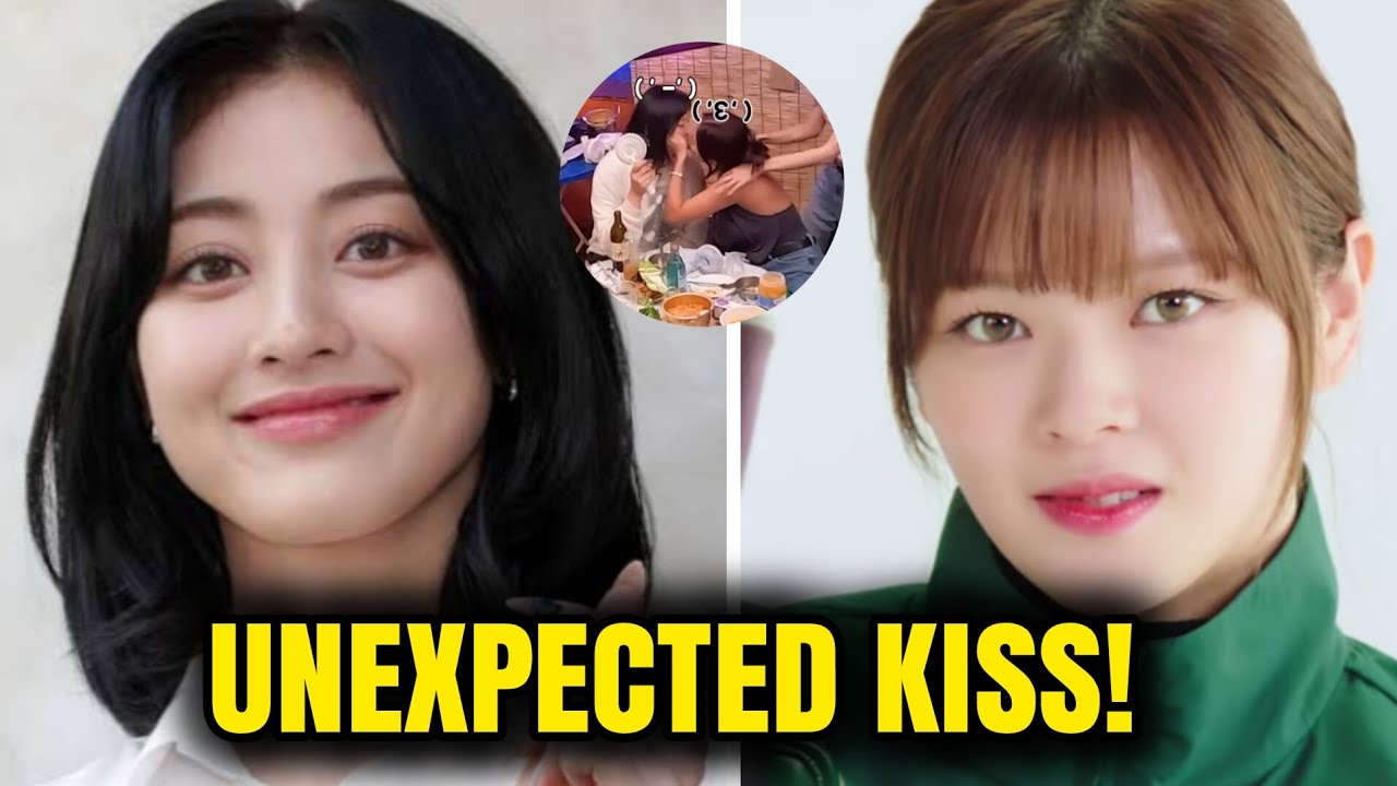 TWICE’s Jihyo Unexpectedly Kisses Jeongyeon On The Lips, Shocked ...