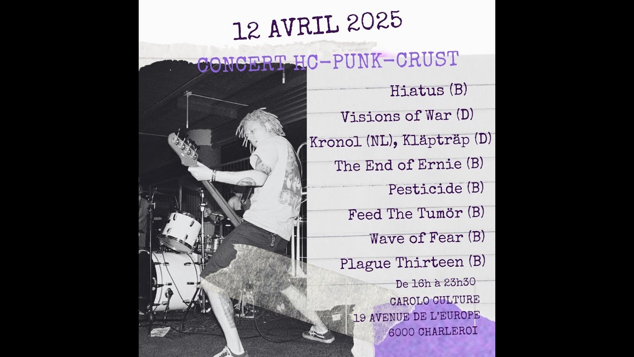 " Rodolphe Delin 's birthday festival " (Carolo Culture Charleroi ...