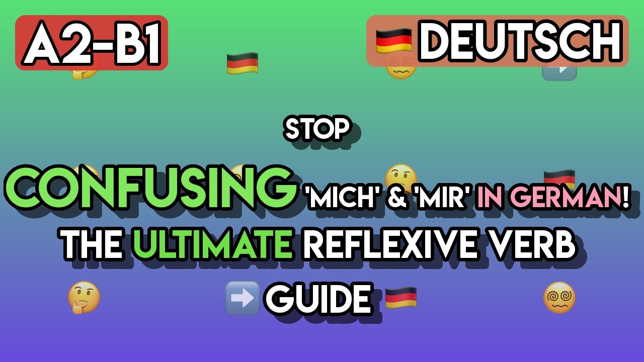 Master 100+ German Reflexive Verbs (A2-B1) | The Ultimate Grammar Guide ...