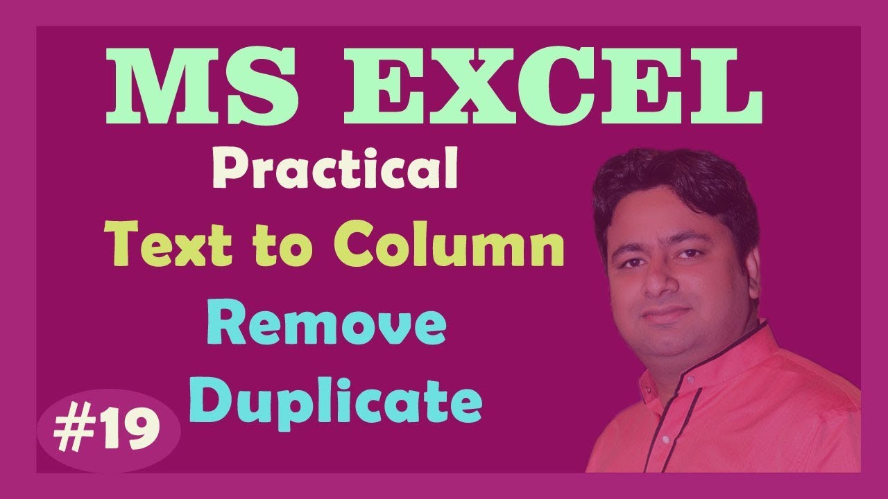 Text To Column And Remove Duplicates Advance Excel Tutorial In Hindi Text To Column And Remove Duplicates Advance Excel Tutorial In Hindi