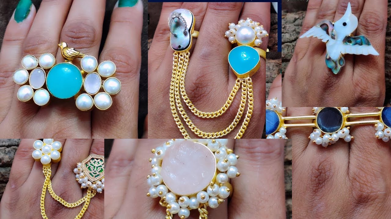 Stylish ring !antique ring ! unique ring ! fashionable ring - YouTube