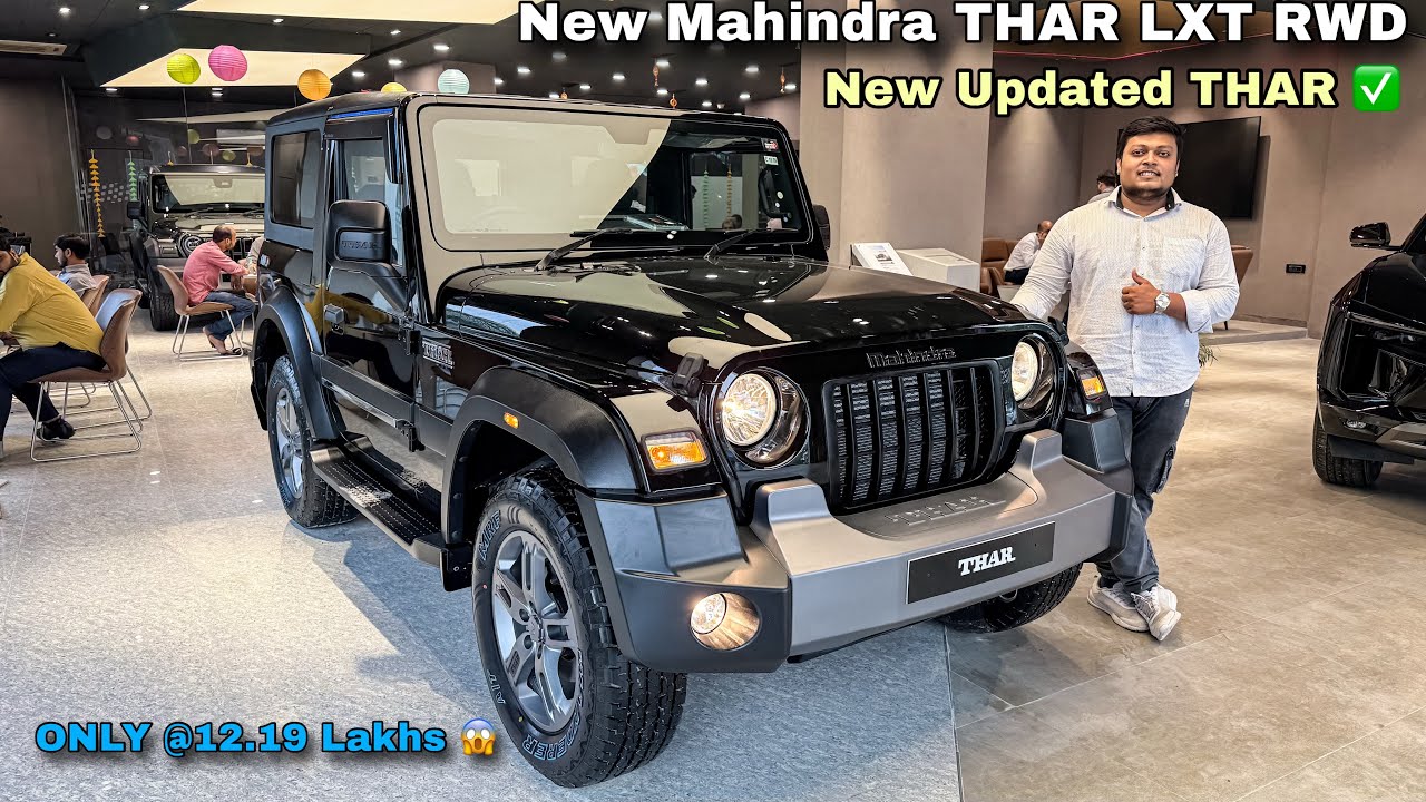 Mahindra Thar 3 Door LXT HARD TOP RWD 2025 | New Model | Full Review 🔥 ...