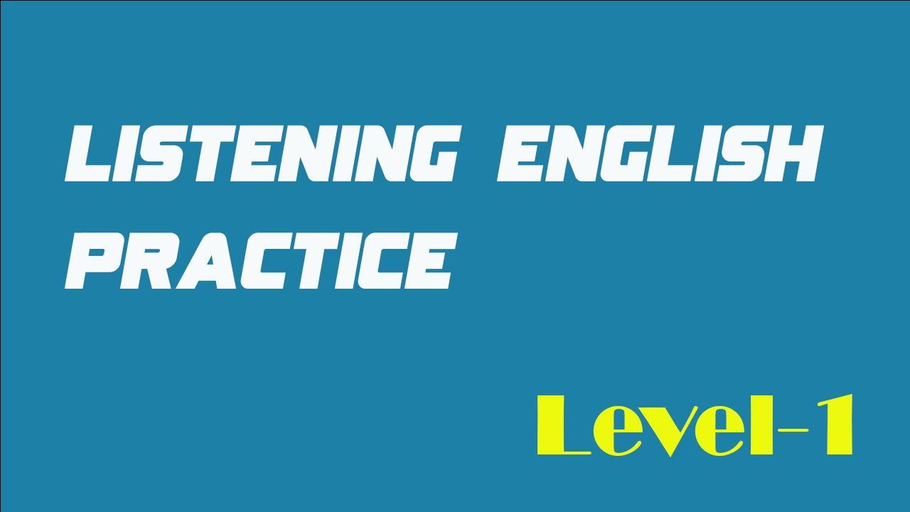 English Speaking Practice Exercises | Listen to Conversation and Answer ...
