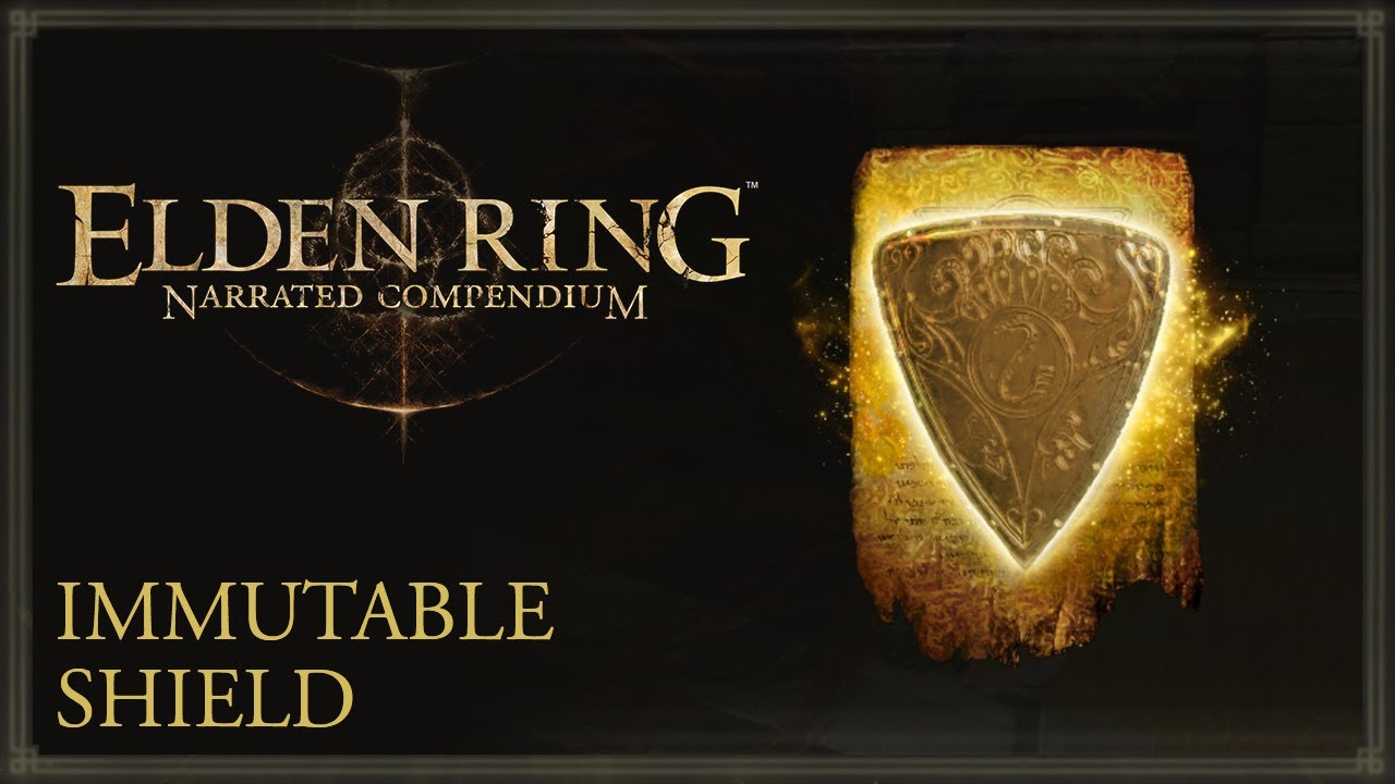 Elden Ring Narrated Compendium - Immutable Shield - YouTube