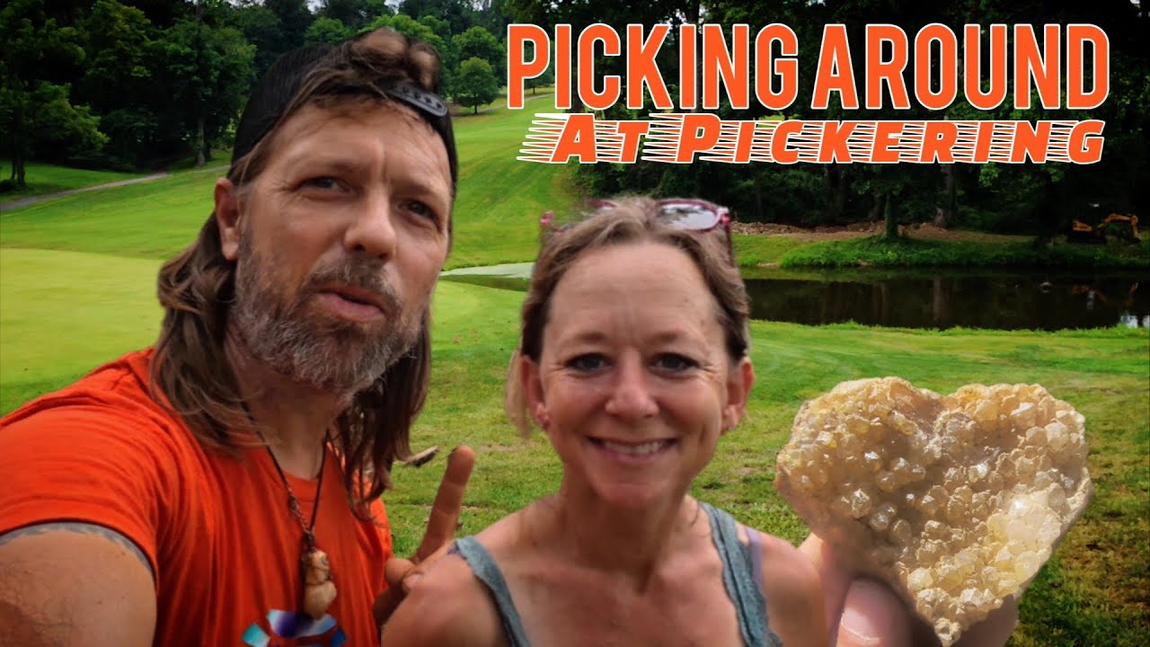 Finding Crystals In An Unusual Spot At Pickering Valley Golf Club In ...