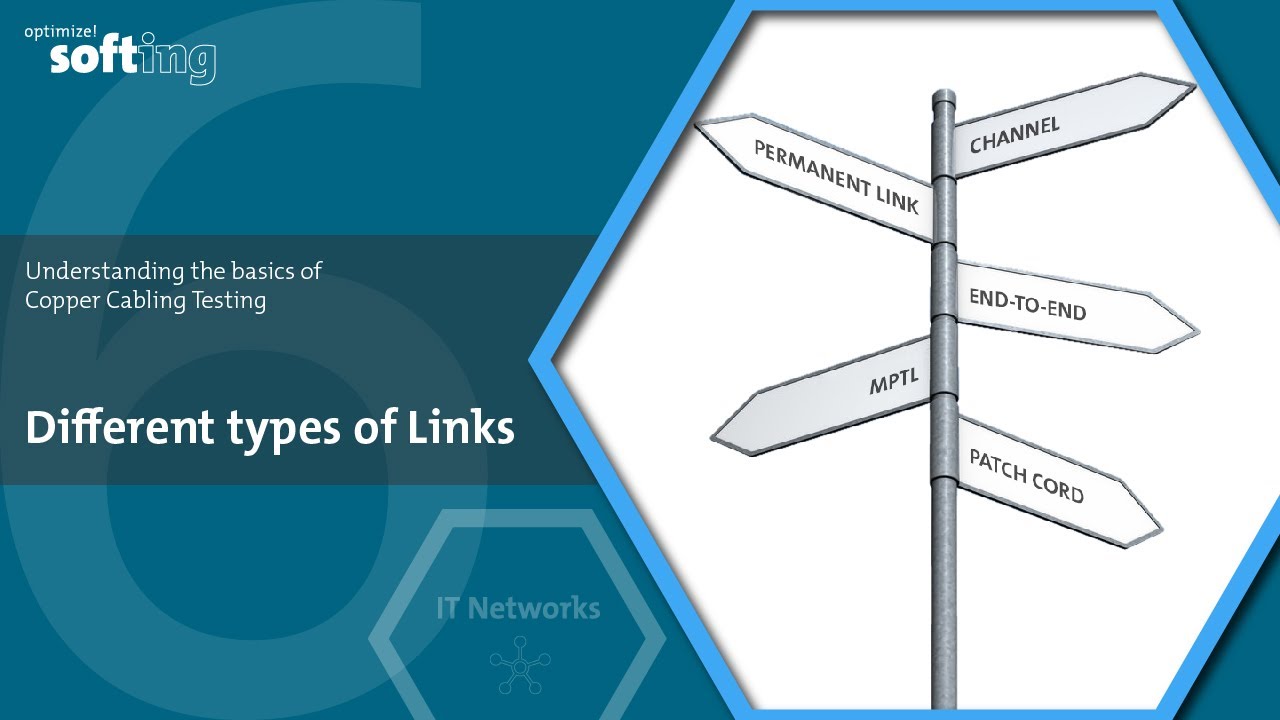 Different Types of Link - Common Terminologies in Structured Copper ...
