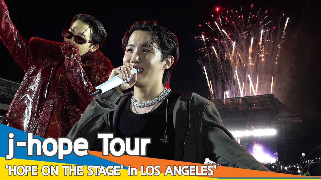 방탄소년단 제이홉, "j-hope Tour 'HOPE ON THE STAGE' in LOS ANGELES" Highlight 🎤 ...