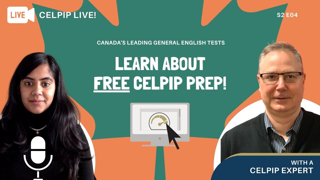 CELPIP LIVE! - Learn about free CELPIP prep! - S2 E04 - YouTube