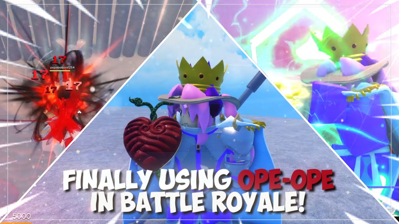 [GPO BATTLE ROYALE] FINALLY USING OPE-OPE IN BATTLE ROYALE! - YouTube