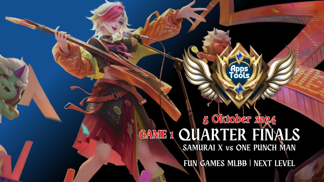 GAME 1 | SAMURAI X vs ONE PUNCH MAN | QUARTER FINALS | MATCH DAY 1 ...