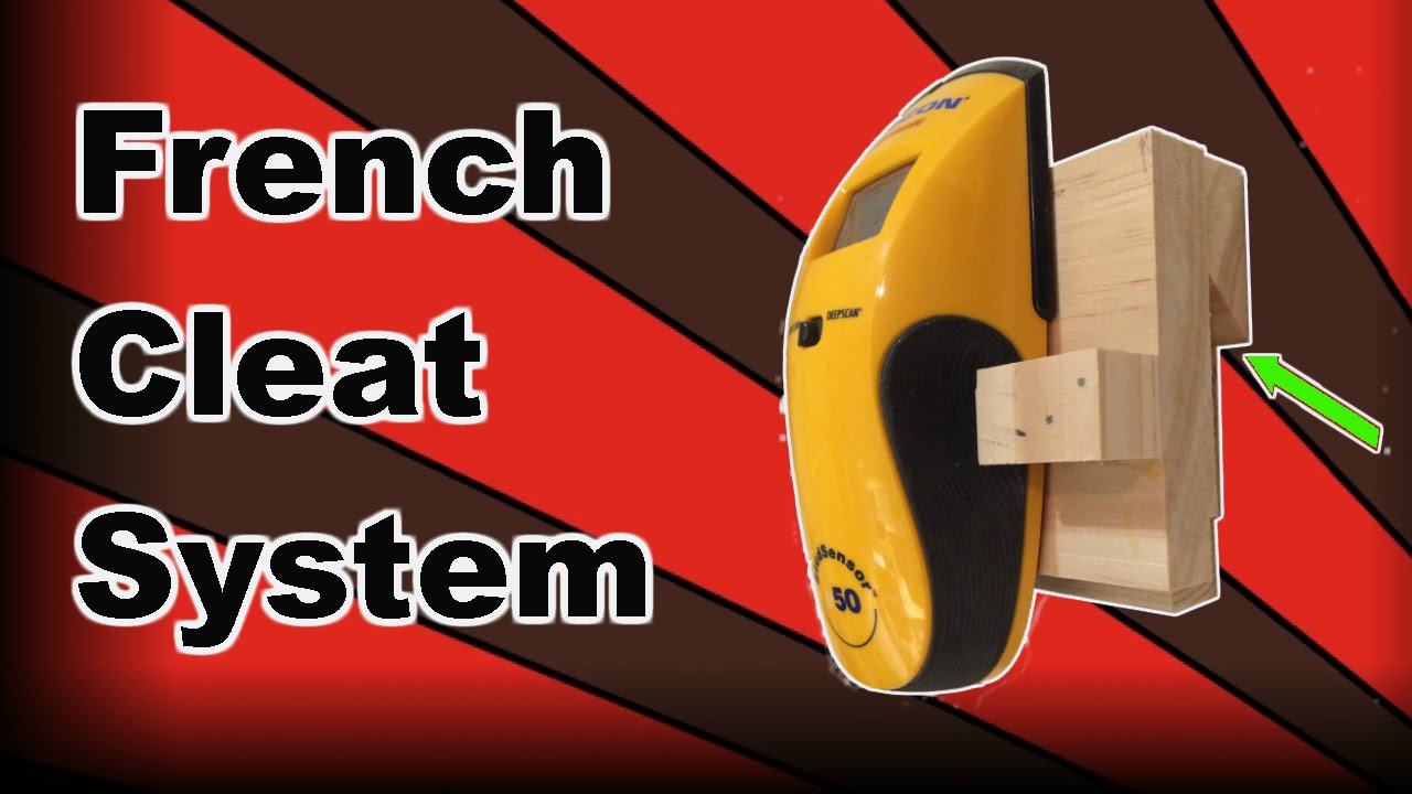 French cleat system - YouTube
