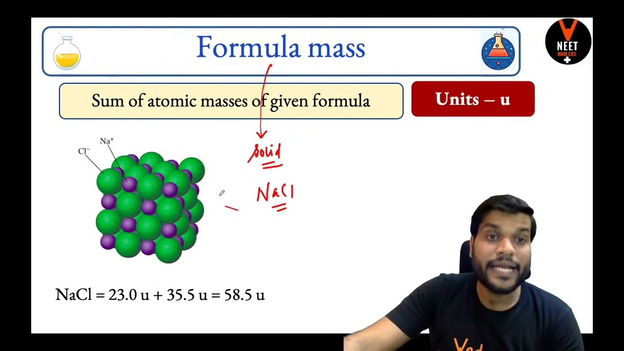 types of masses |class 11 chemistry|arvind sir - YouTube