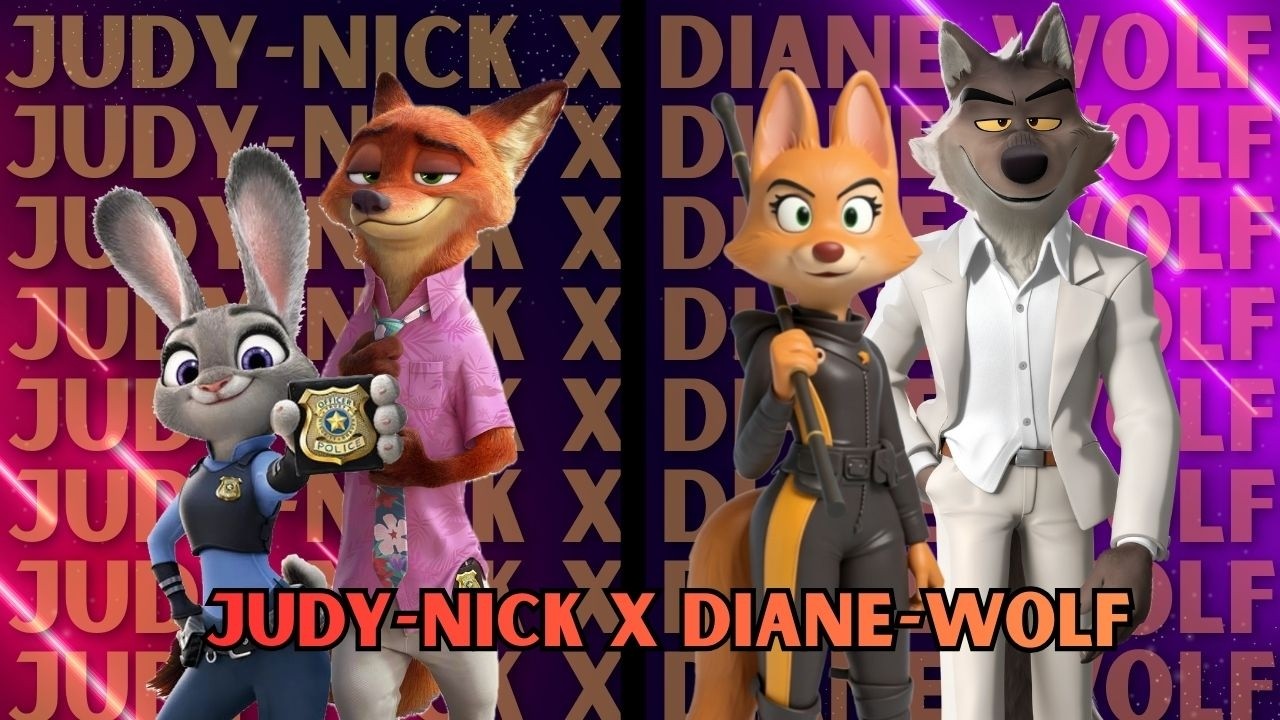 Judy-Nick X Diane-Wolf - Zootopia 2 X The Bad Guys 2 [unOFFICIAL ...