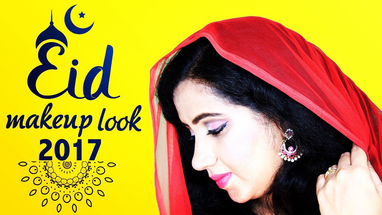Eid Makeup Look 2017 | Happy Pink Studio - YouTube