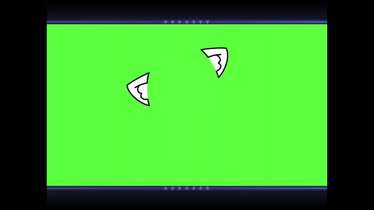Ears animation green screen (free to use) - YouTube