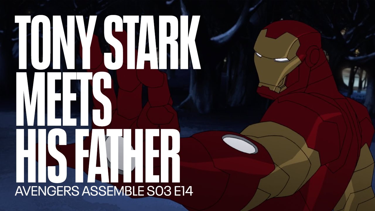 Tony Stark meets his father Howard | Avengers Assemble - YouTube