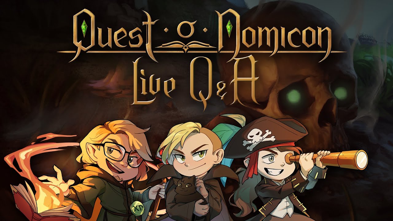 Quest-O-Nomicon Q&A with Jacob, Spencer, Tyler, and Colton! - YouTube